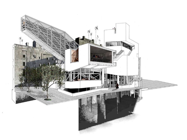 Are.na / Hybrid Architectural Drawings