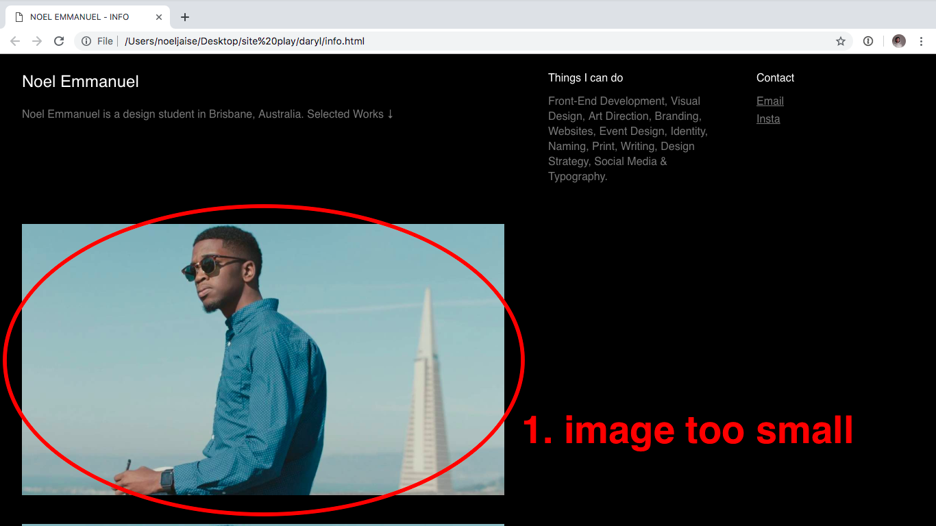 html - Increasing image width across different section tags? - Stack Overflow